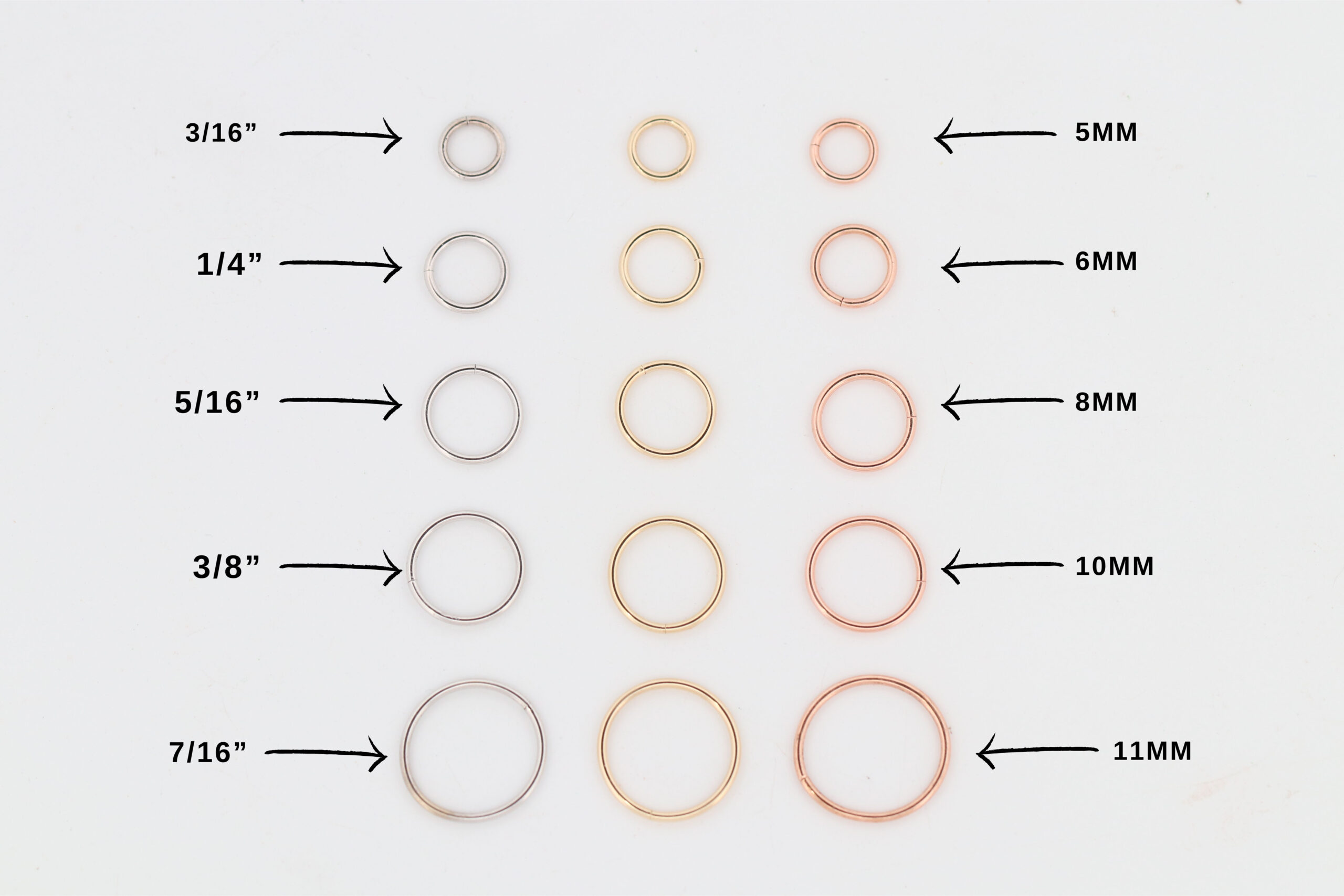 18g Plain Seam Ring – Amato Piercing
